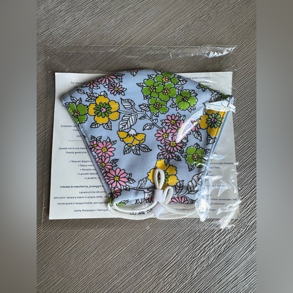 Tory Burch | Accessories | Tory Burch Floral Face Mask | Poshmark